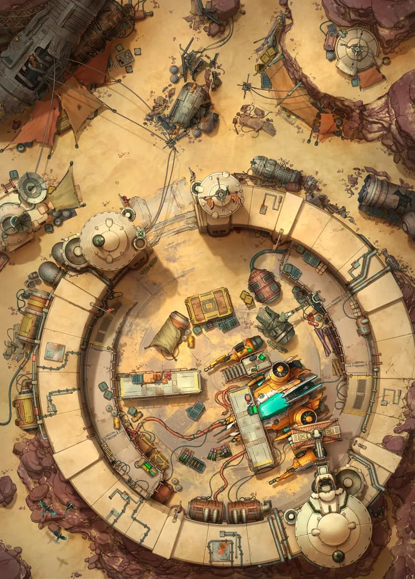 Czepeku | Sci-Fi Maps, Scenes & Tokens for Tabletop RPGs – Subscribe Now