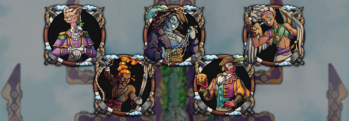 Airship Port Token Pack | Hand-Drawn Fantasy RPG Tokens by Czepeku