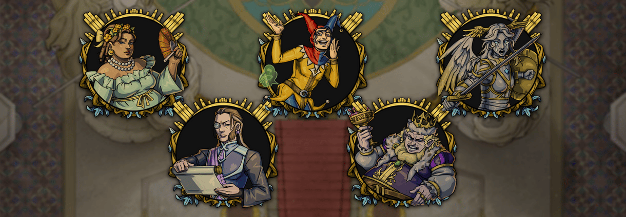 Royal Throne Room Token Pack | Hand-Drawn Fantasy RPG Tokens by Czepeku