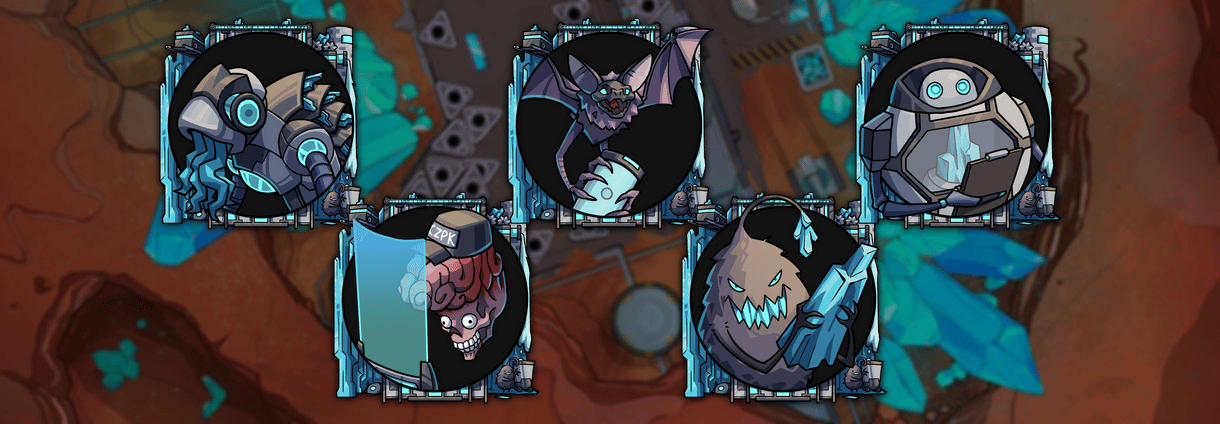 Crystal Mines Token Pack | Hand-Drawn Sci-Fi RPG Tokens by Czepeku