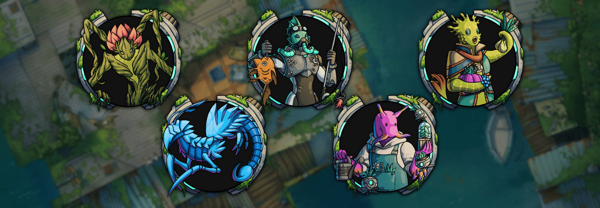 Sunken Town Token Pack | Hand-Drawn Sci-Fi RPG Tokens by Czepeku