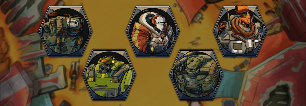 Lancer Mechs 1 Token Pack | Hand-Drawn Sci-Fi RPG Tokens by Czepeku