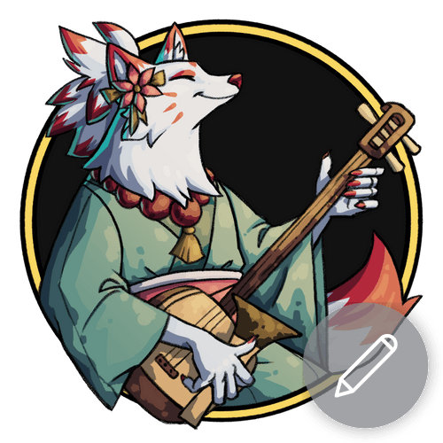 Kitsune Bard Token Builder | Customize and Randomize Czepeku Tokens