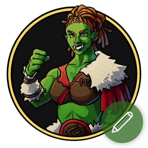 Orc Captain Token Builder | Customize and Randomize Czepeku Tokens