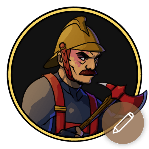 Human Fireman Token Builder | Customize and Randomize Czepeku Tokens