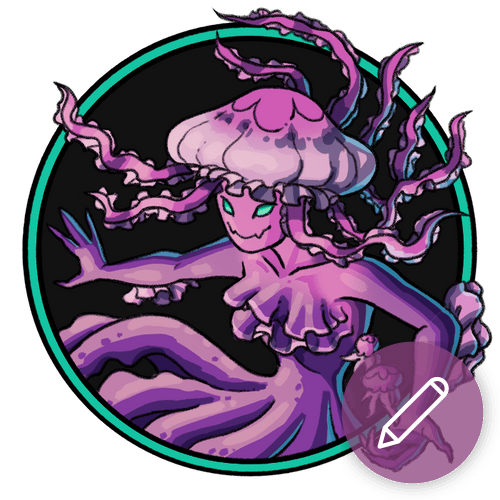 Coral Alien Jellyfish Token Builder | Customize and Randomize Czepeku ...