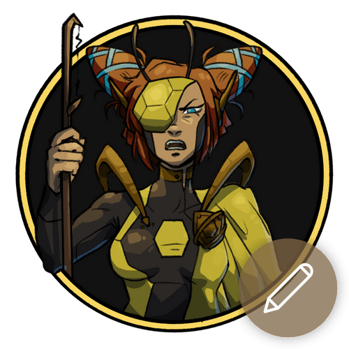 Queen Bee Captain Token Builder | Customize and Randomize Czepeku Tokens