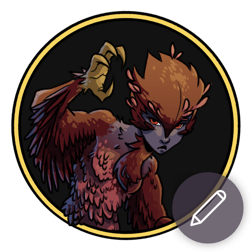 Harpy Fledgling Token Builder | Customize and Randomize Czepeku Tokens