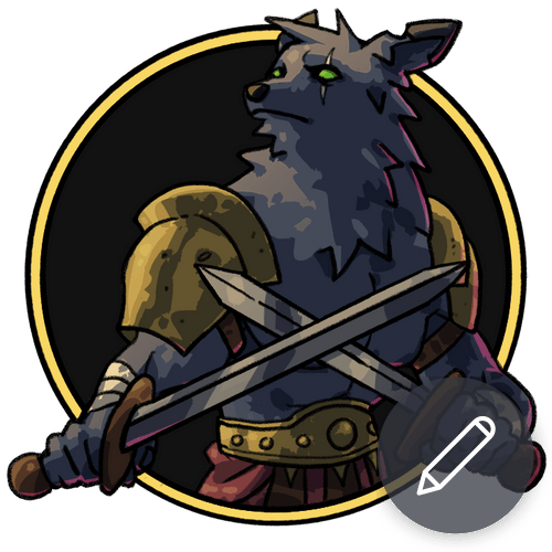 Gnoll Combatant Token Builder | Customize and Randomize Czepeku Tokens