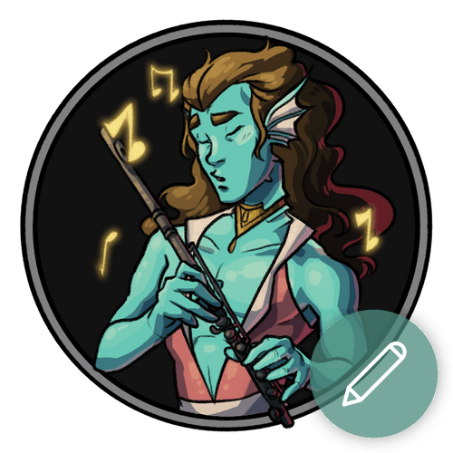 Sea Elf Bard Token Builder | Customize and Randomize Czepeku Tokens