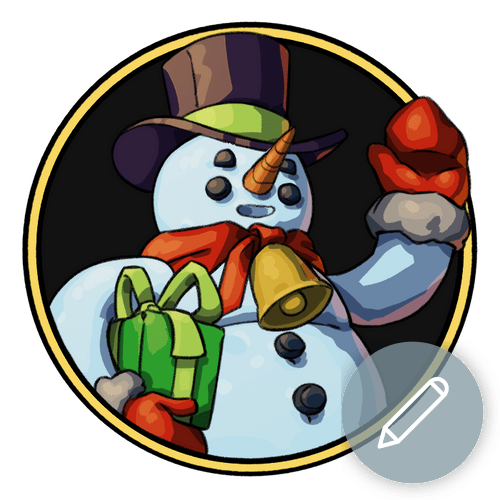 Friendly Snowman Token Builder | Customize and Randomize Czepeku Tokens