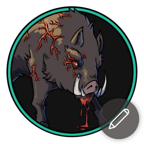 Infected Boar Token Builder | Customize and Randomize Czepeku Tokens