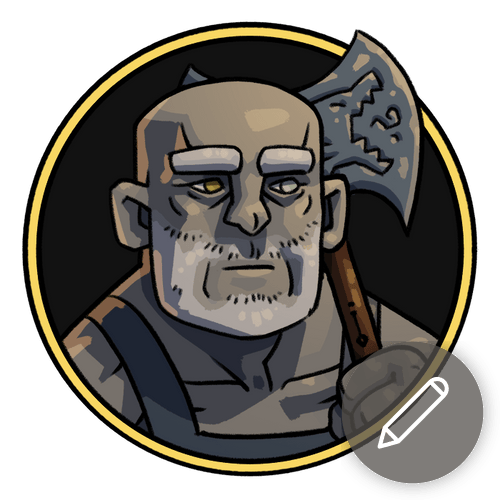 Dwarf Fighter Token Builder | Customize and Randomize Czepeku Tokens