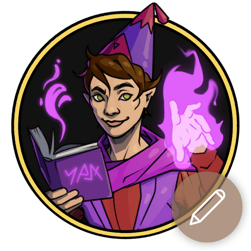 Half-Elf Wizard Token Builder | Customize and Randomize Czepeku Tokens