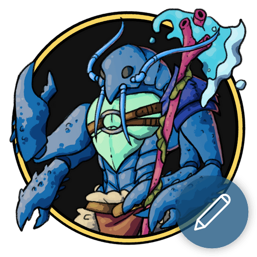 Crayfish Barbarian Token Builder | Customize and Randomize Czepeku Tokens