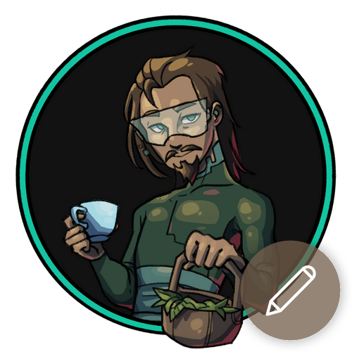 Human Tea Farmer Token Builder | Customize and Randomize Czepeku Tokens
