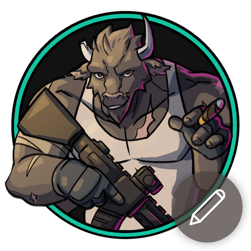 Minotaur Brute Token Builder | Customize and Randomize Czepeku Tokens