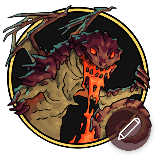 Fire Wyrm Token Builder | Customize and Randomize Czepeku Tokens