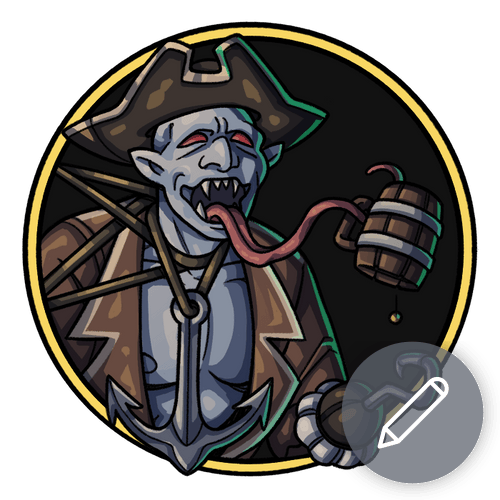 Pirate Ghast Token Builder | Customize and Randomize Czepeku Tokens