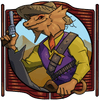 Lizardfolk Cowboy Token Builder | Customize and Randomize Czepeku Tokens