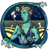 Sea Elf Bard Token Builder | Customize and Randomize Czepeku Tokens