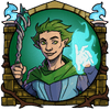 Half-Elf Wizard Token Builder | Customize and Randomize Czepeku Tokens