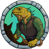 Lizardfolk Cowboy Token Builder | Customize and Randomize Czepeku Tokens