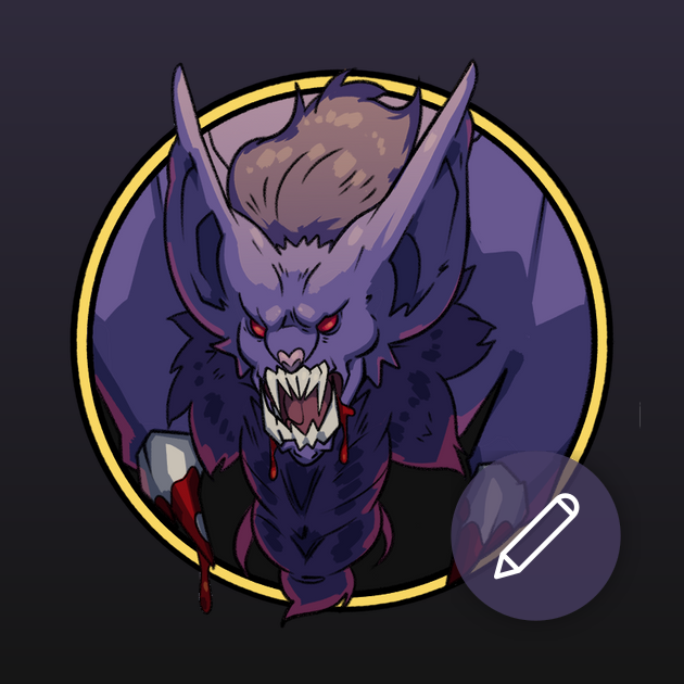 Giant Bat Token Builder | Customize and Randomize Czepeku Tokens