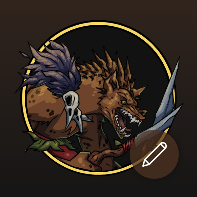 Gnoll Bandit Token Builder | Customize and Randomize Czepeku Tokens