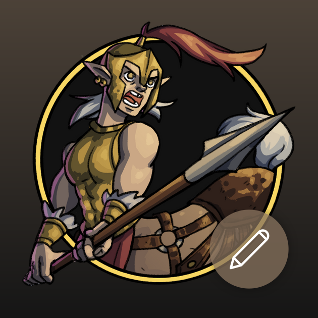 Centaur Polearm Master Token Builder | Customize and Randomize Czepeku ...