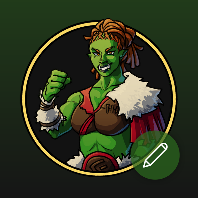 Orc Captain Token Builder | Customize and Randomize Czepeku Tokens