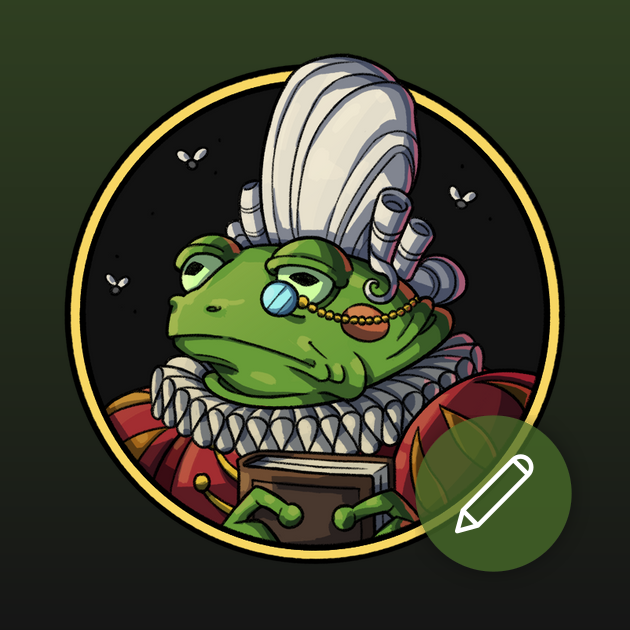 Frog Scholar Token Builder | Customize and Randomize Czepeku Tokens