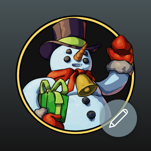 Friendly Snowman Token Builder | Customize and Randomize Czepeku Tokens