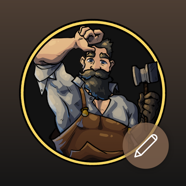 Human Blacksmith Token Builder | Customize and Randomize Czepeku Tokens