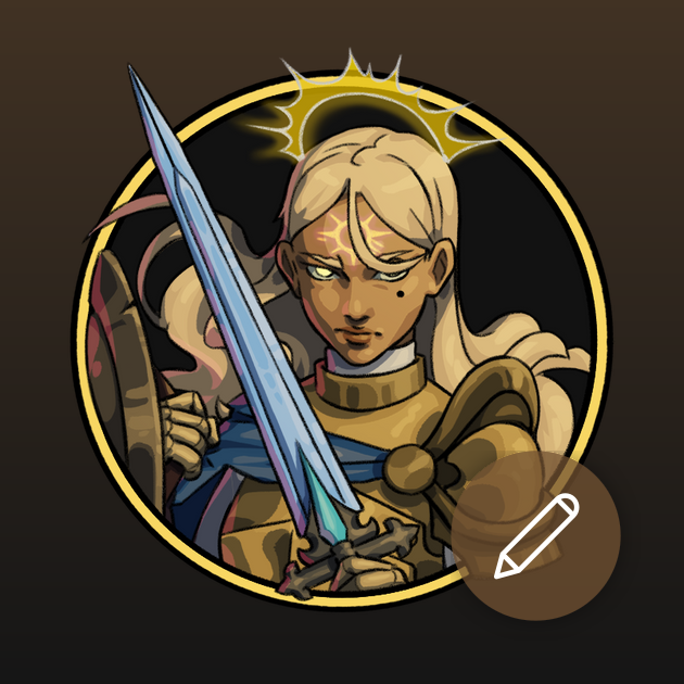 Aasimar Paladin Token Builder | Customize and Randomize Czepeku Tokens