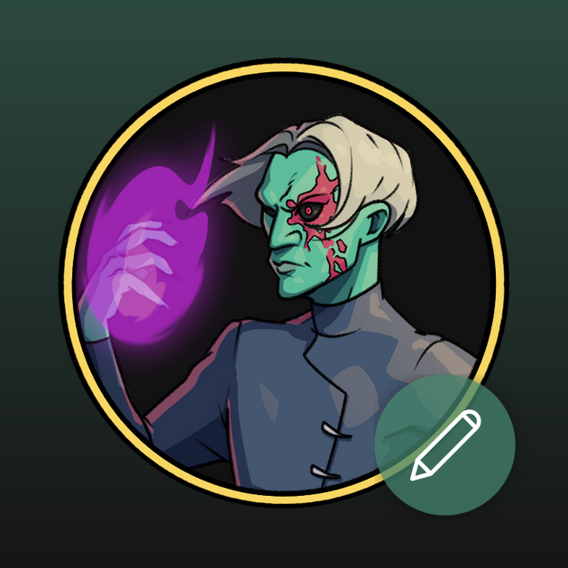 Human Dark Arts Wizard Token Builder | Customize and Randomize Czepeku ...