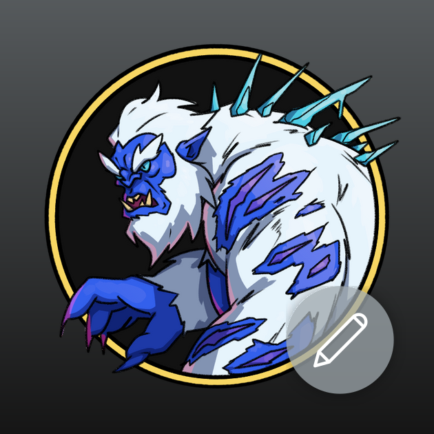 Abominable Snowman Token Builder | Customize and Randomize Czepeku Tokens